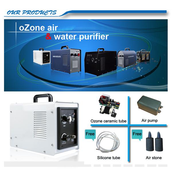 3g / Hr Portable Ozone Generator Ozone cleanr For Air Water