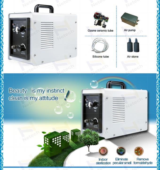 White colour CE portable ozone machine ozone generator for air and water