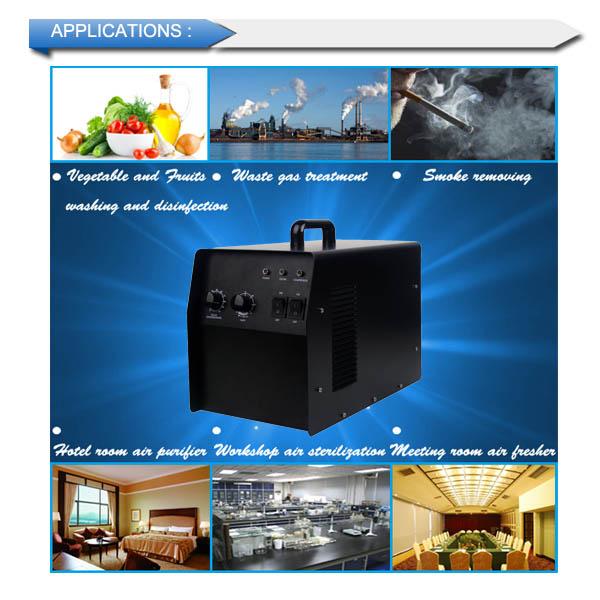 Remove Smoke Hotel Ozone Machine Air Purifier Kill Bacteria And Mold 3g 7g