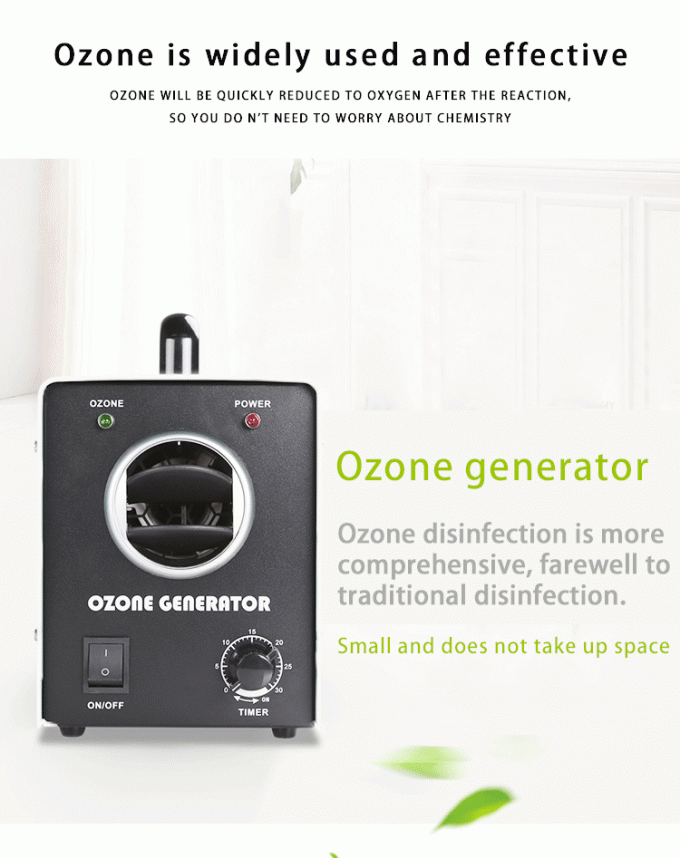 clean Air Ozone Generator Corona Discharge Ozone Machine For Odor ...