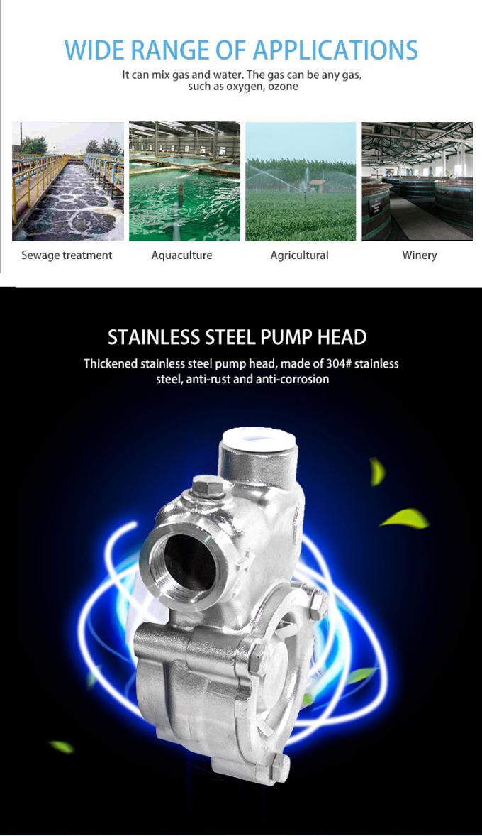 Hot selling micro bubble pump/nano bubble generator in water treatment ...