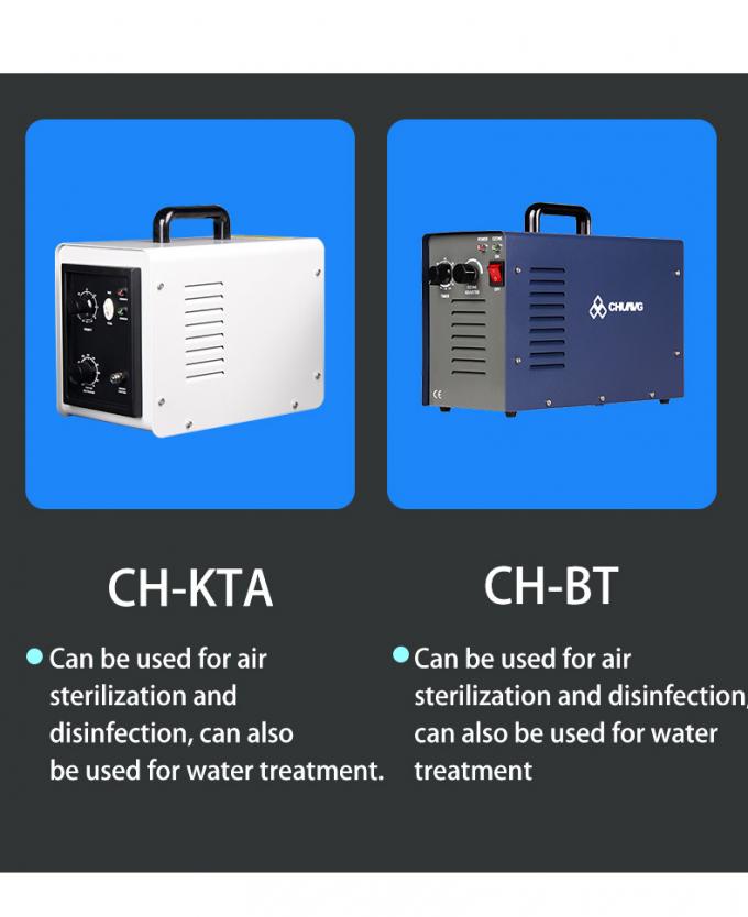 5g 6g 7g air cooling ceramic ozone generator parts for water treatment