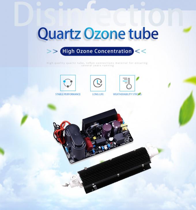 3g-10g air cooling ozone generator parts ozone tube with power supply