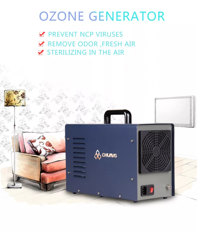 Air Cooling Adjustable Marine Ozone Generator , Oxygenated Water ...