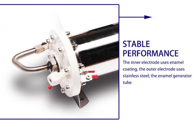Water Cooling Corona Discharge Enamel Ozone Cell For Ozone Generator