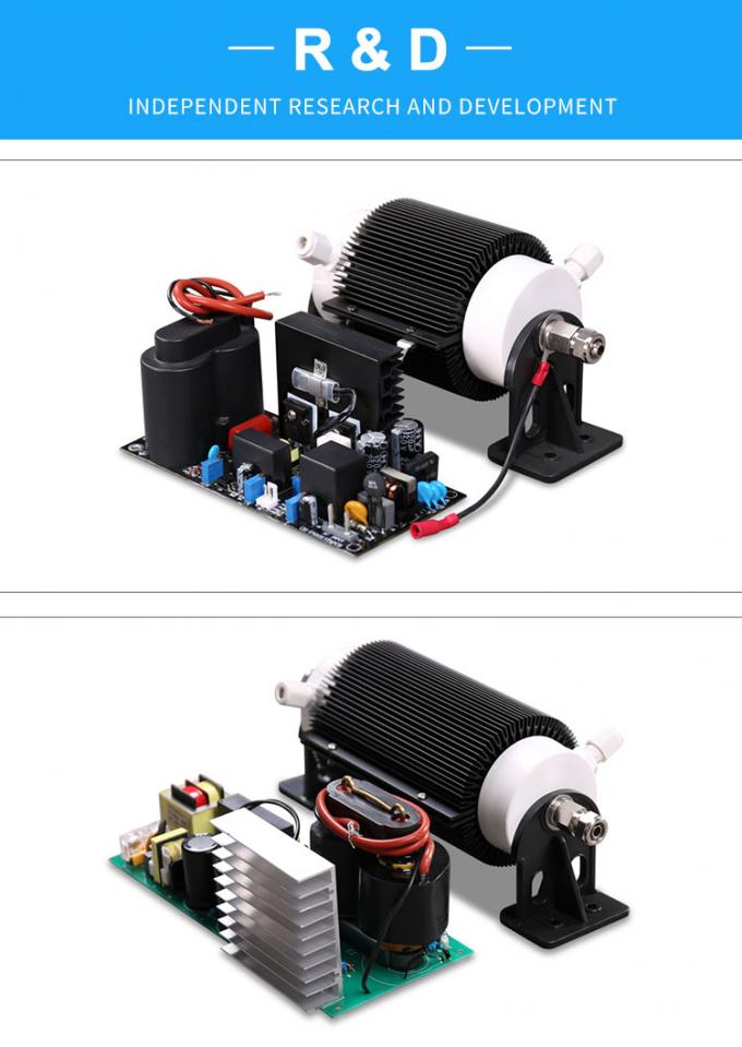 Water Cooling Ceramic Tube Ozone Generator Spare Parts 7G 50G for water