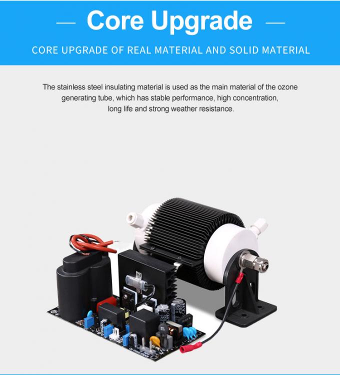 CH-PT50G Air And Water Cooling Ceramic Ozone Tube With Power Board Air Water Treatment