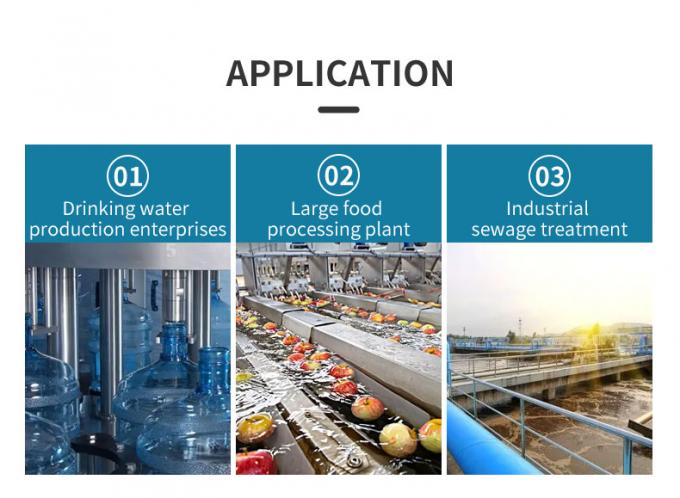 500L / Hour Industrial Ozone Generator With Pump Mixing Tank Ac Water ...