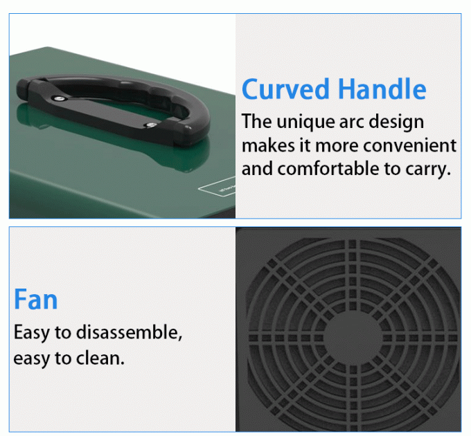 Portable Household Ozone Generator 20g Longevity Ozone Purifier