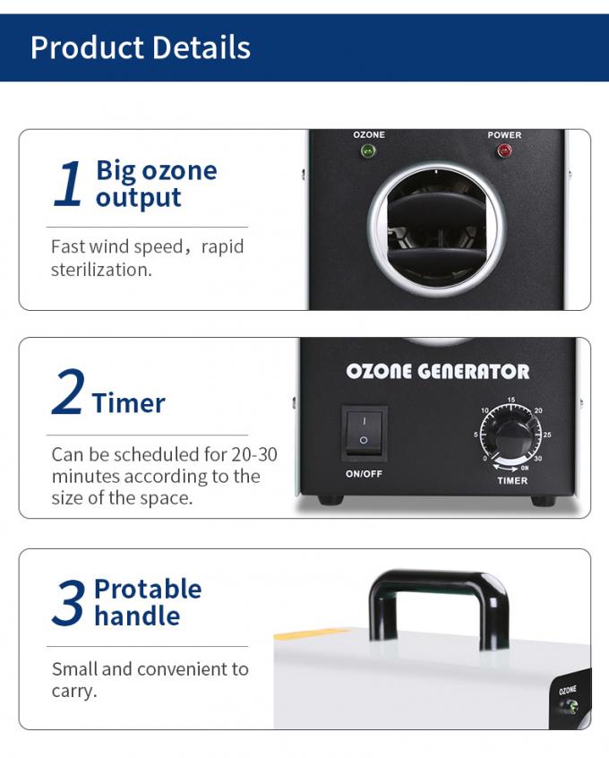 90M3 Air Feeding Commercial Ozone Generator Air Ozone Machine