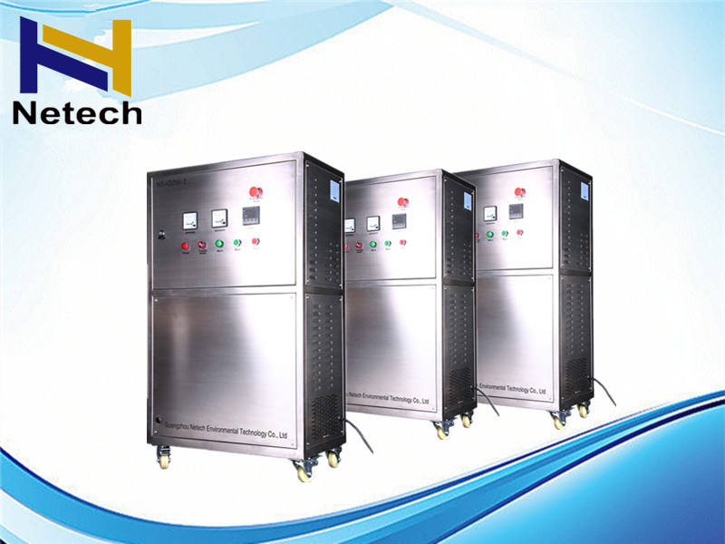 220V Water Treatment Ozone Generator Machine For Beverage Industry 4ppm